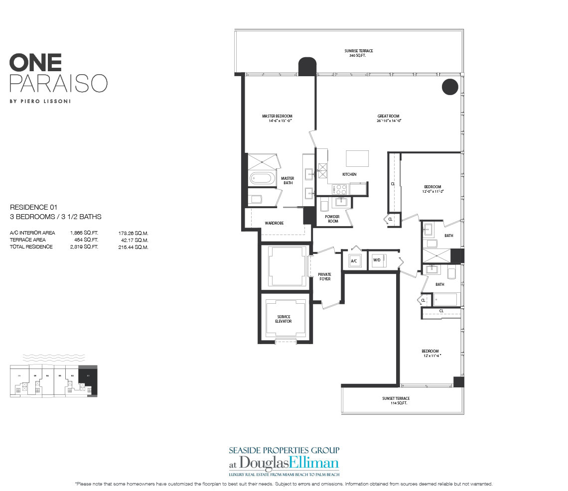 Miami Floor Plans One Story House